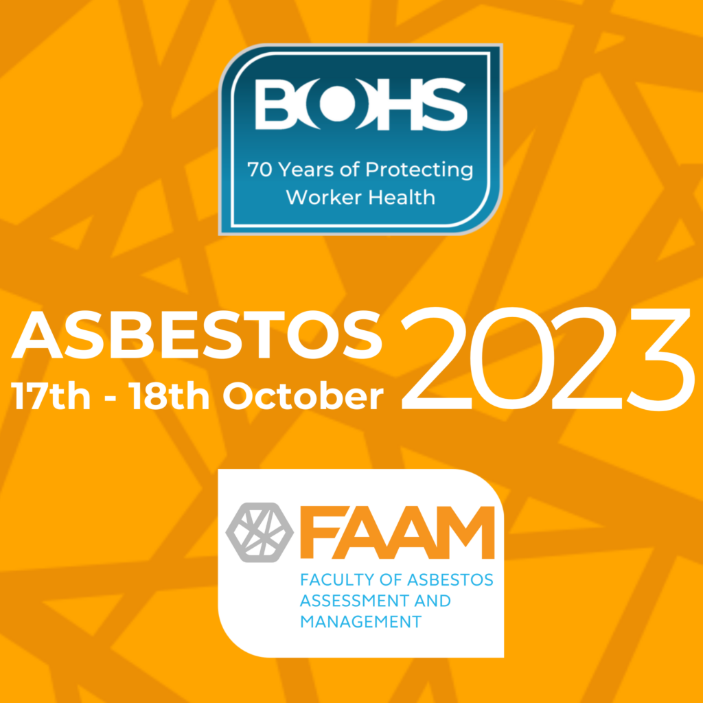 Upcoming Events - British Occupational Hygiene Society (BOHS)