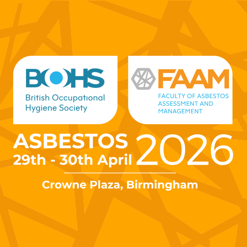 Upcoming Events - British Occupational Hygiene Society (BOHS)